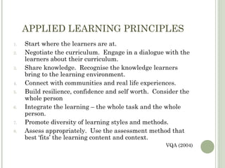My Applied Learning Philosophy | PPT
