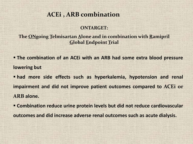 ARB in the management of Hypertension | PPTX | Heart and Cardiovascular ...