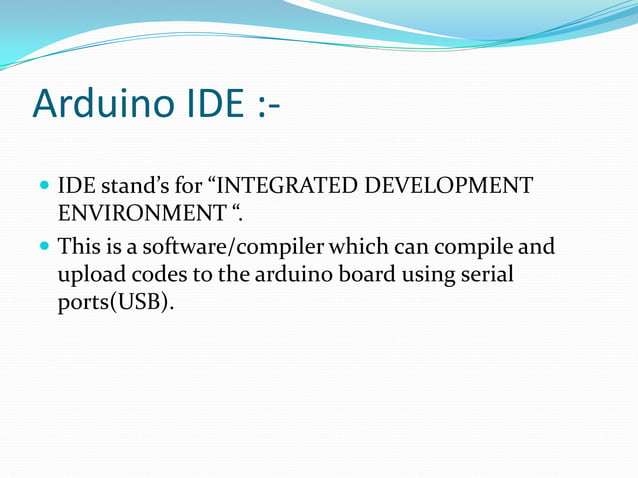 My arduino presentation | PPTX