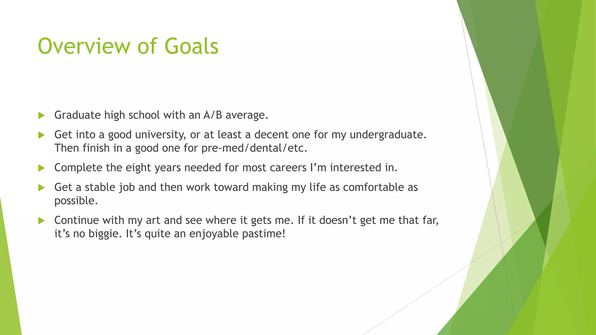 My aspirations | PPTX