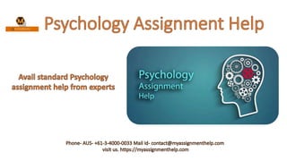 My assignment help ppt | PPTX