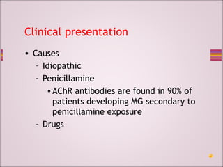 Myastenia gravis-ppt | PPT