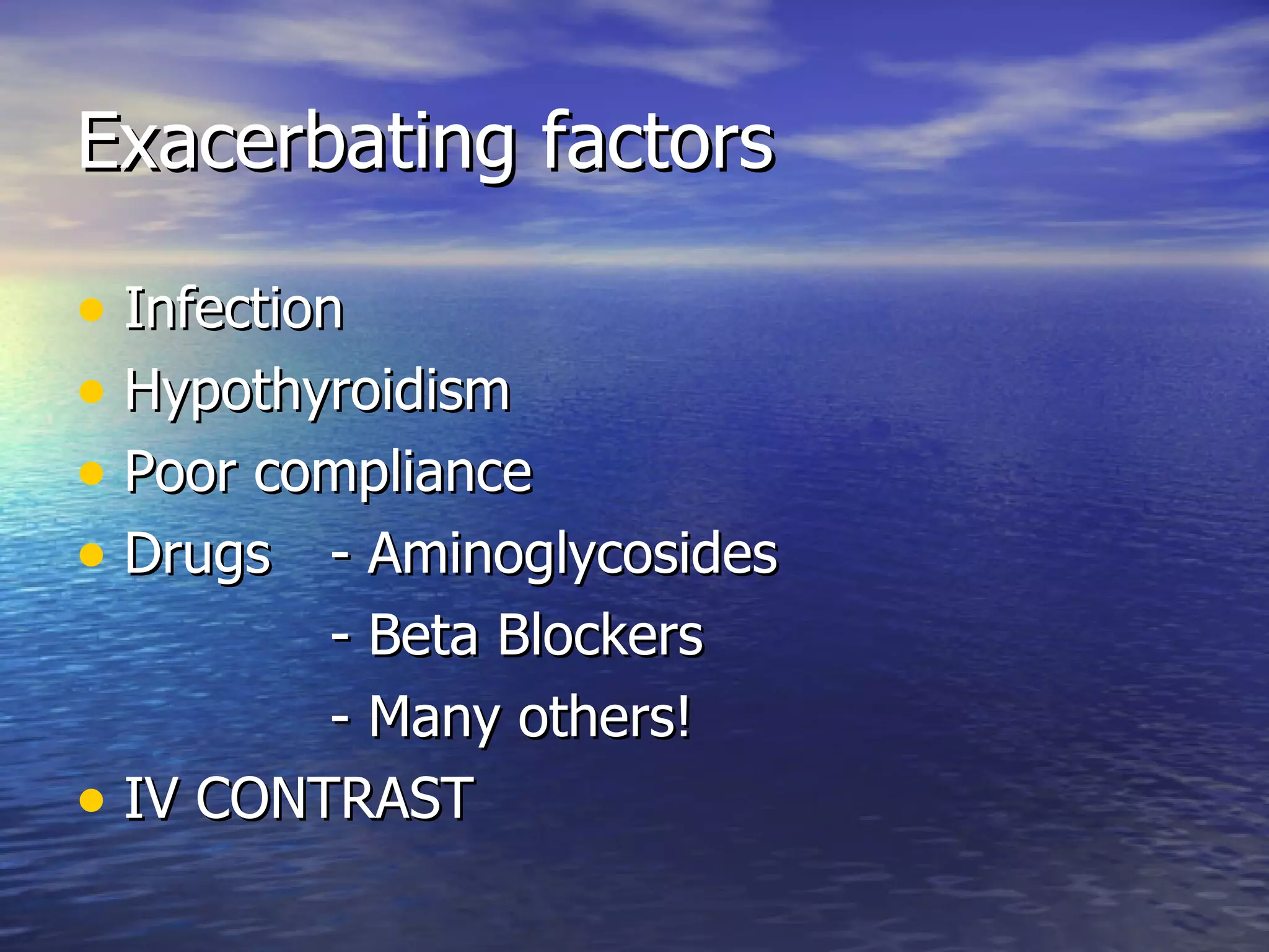 Myasthenia Gravis and Guillan Barre Syndrome (Acute Inflammatory ...