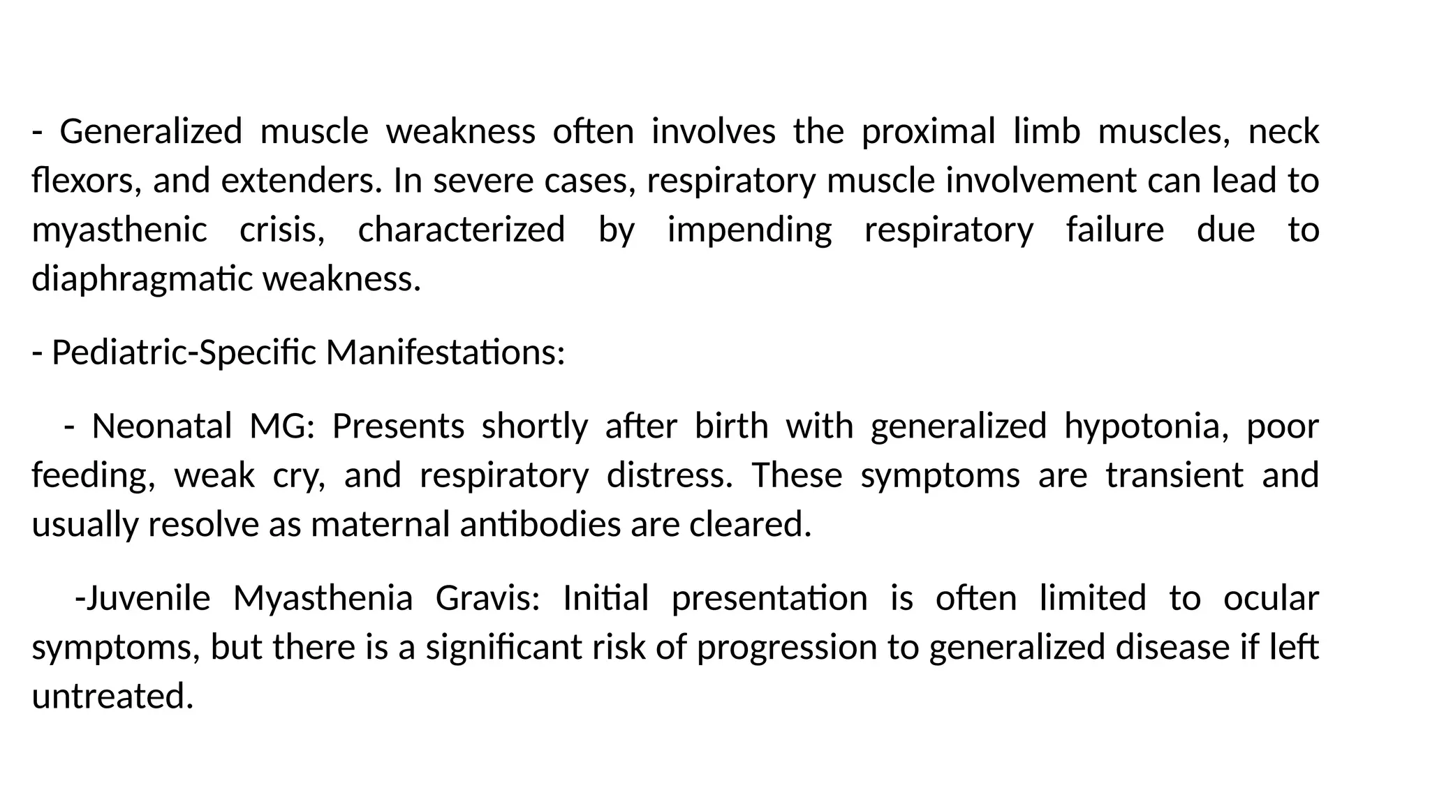 Myasthenia Gravis PowerPoint presentation | PPTX