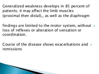 Myasthenia gravis | PPTX