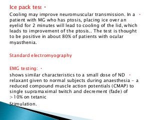 Myasthenia gravis | PPTX