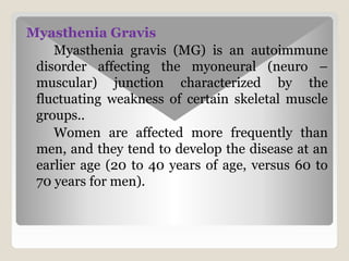 Myasthenia gravis | PPT
