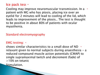 Myasthenia gravis | PPTX