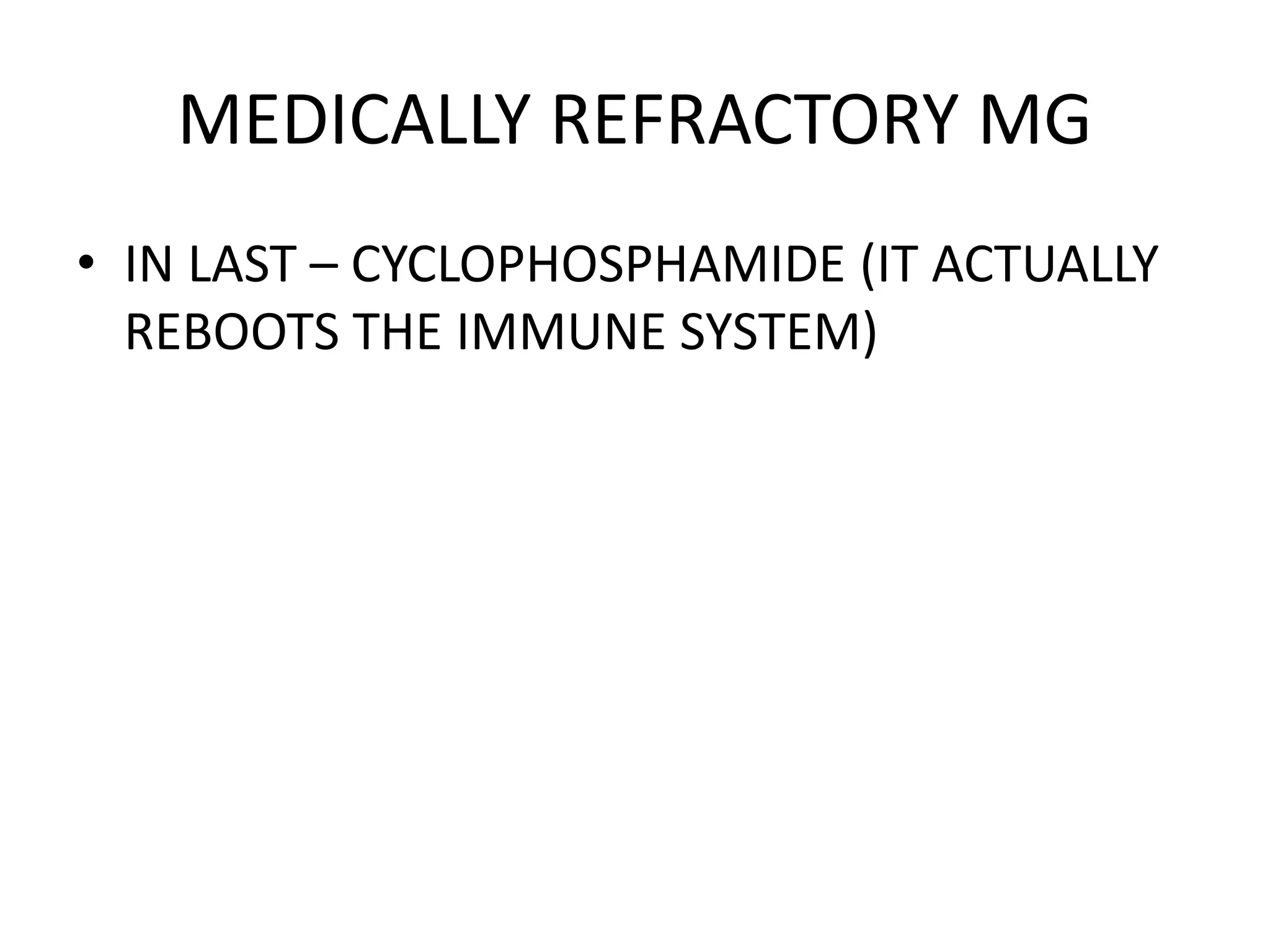 Myasthenia gravis | PPT