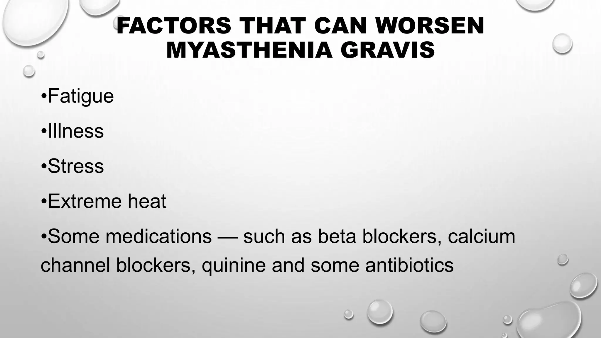 Myasthenia gravis | PPTX
