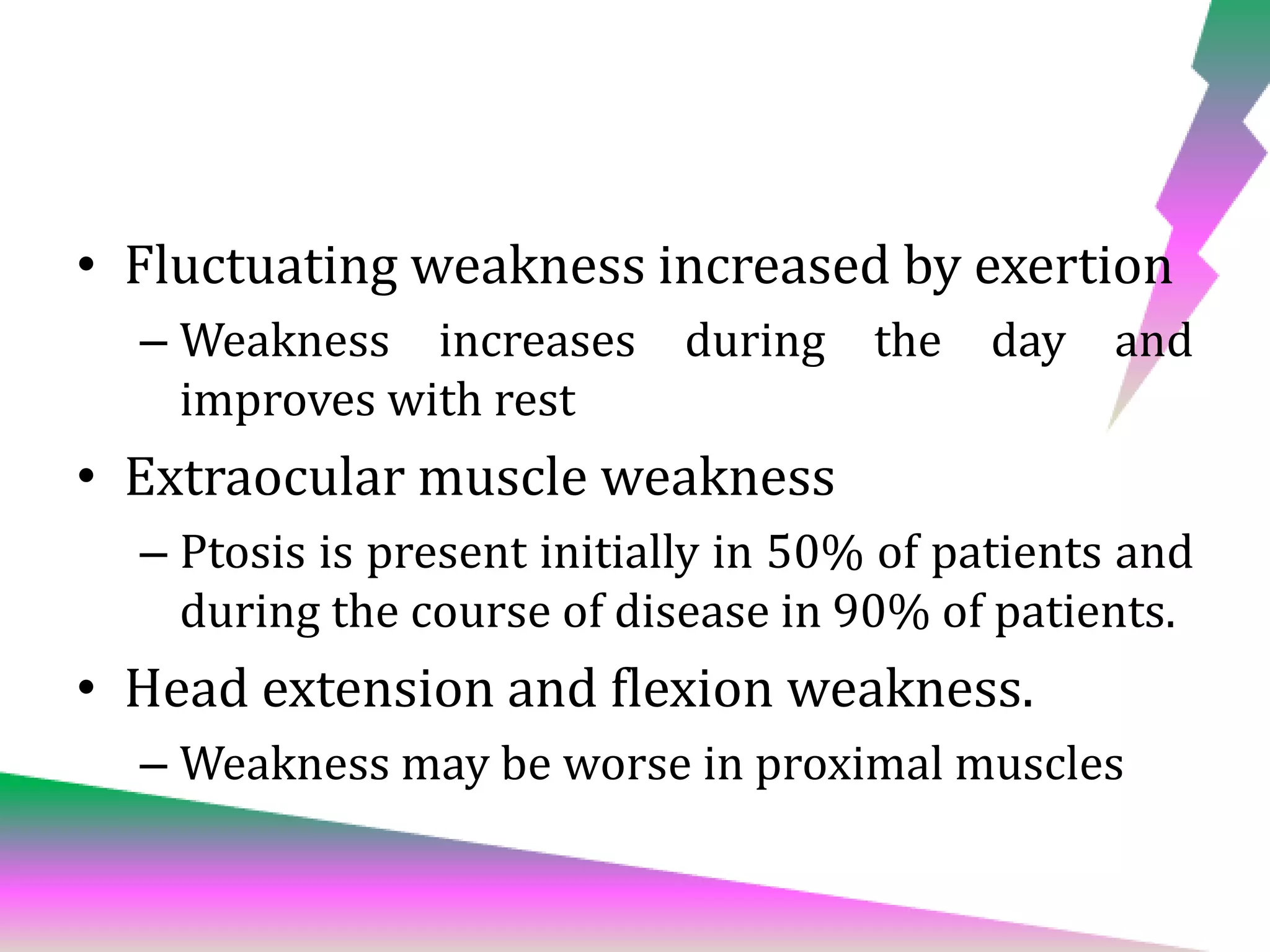 Myasthenia Gravis | PPTX