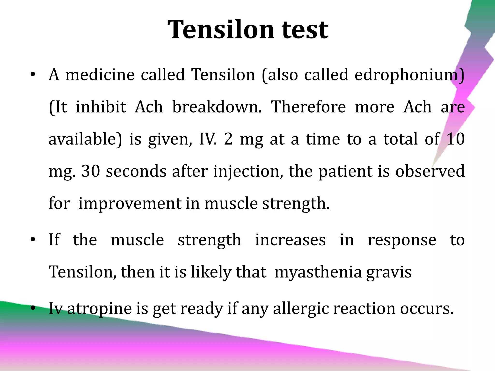Myasthenia Gravis | PPTX