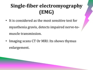 Myasthenia Gravis | PPTX