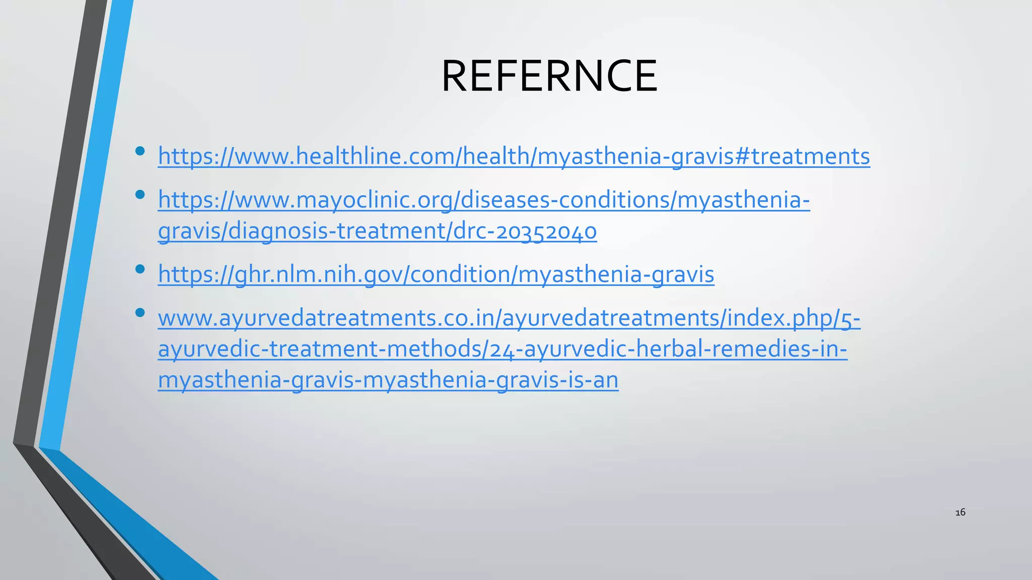 Myasthenia gravis | PPT