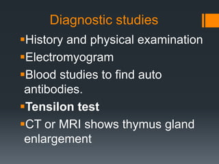 Myasthenia gravis | PPT