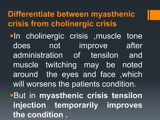 Myasthenia gravis | PPT