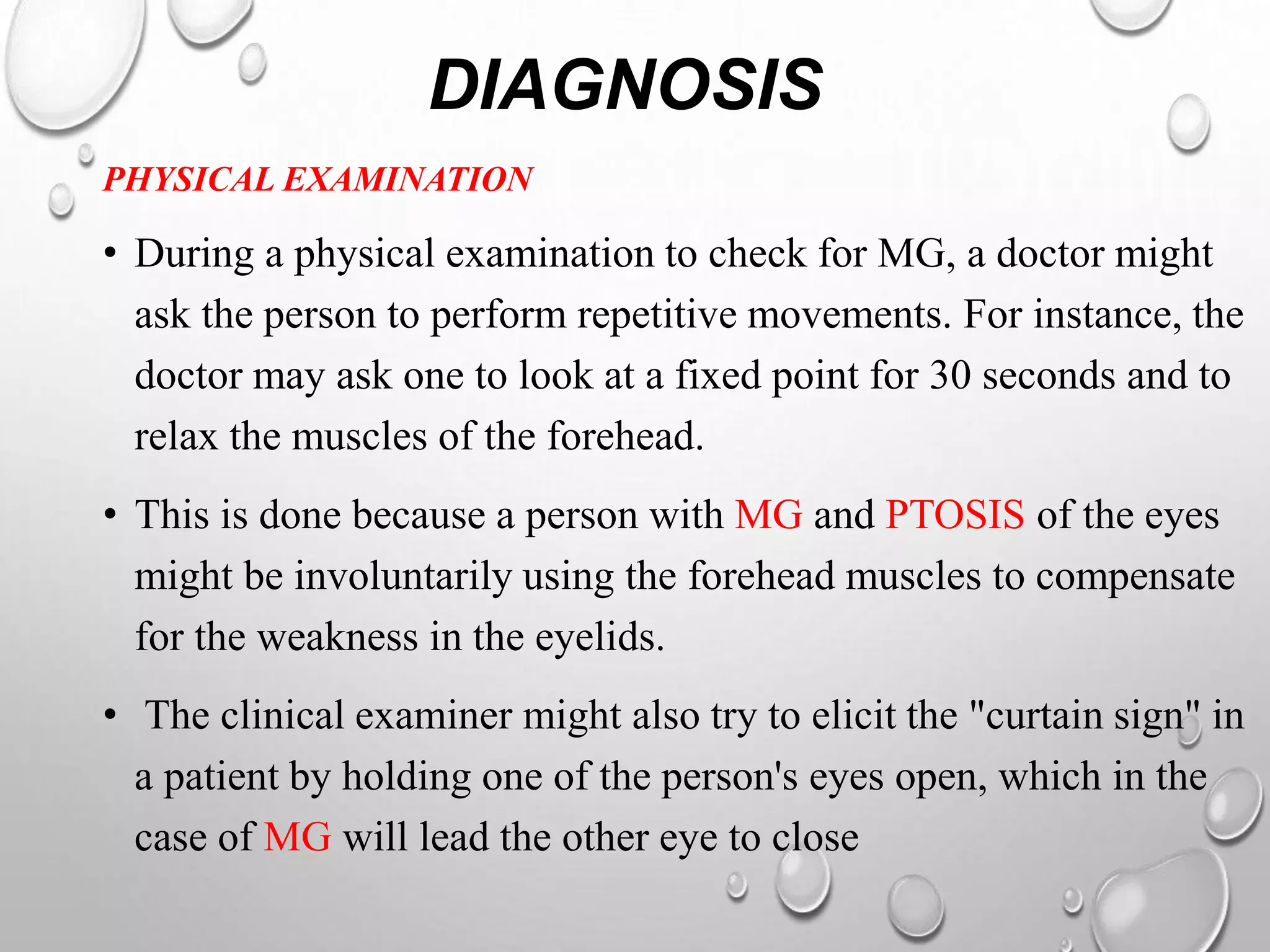 Myasthenia gravis | PPTX