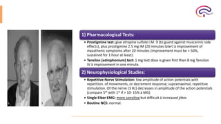 Myasthenia gravis | PPTX