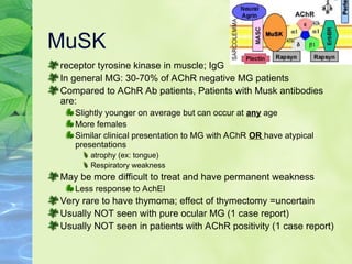 Neuro muscular disorders Myasthenia Gravis. and nppt | PPT