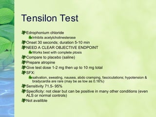 Neuro muscular disorders Myasthenia Gravis. and nppt | PPT