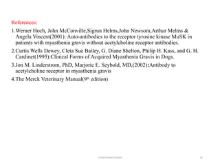 Myasthenia Gravis case presentation pptn | PPTX