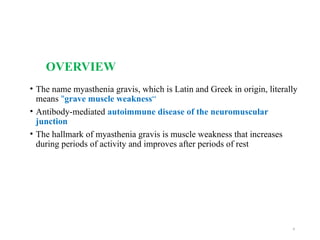 Myasthenia Gravis case presentation pptn | PPTX | Eye and Vision ...