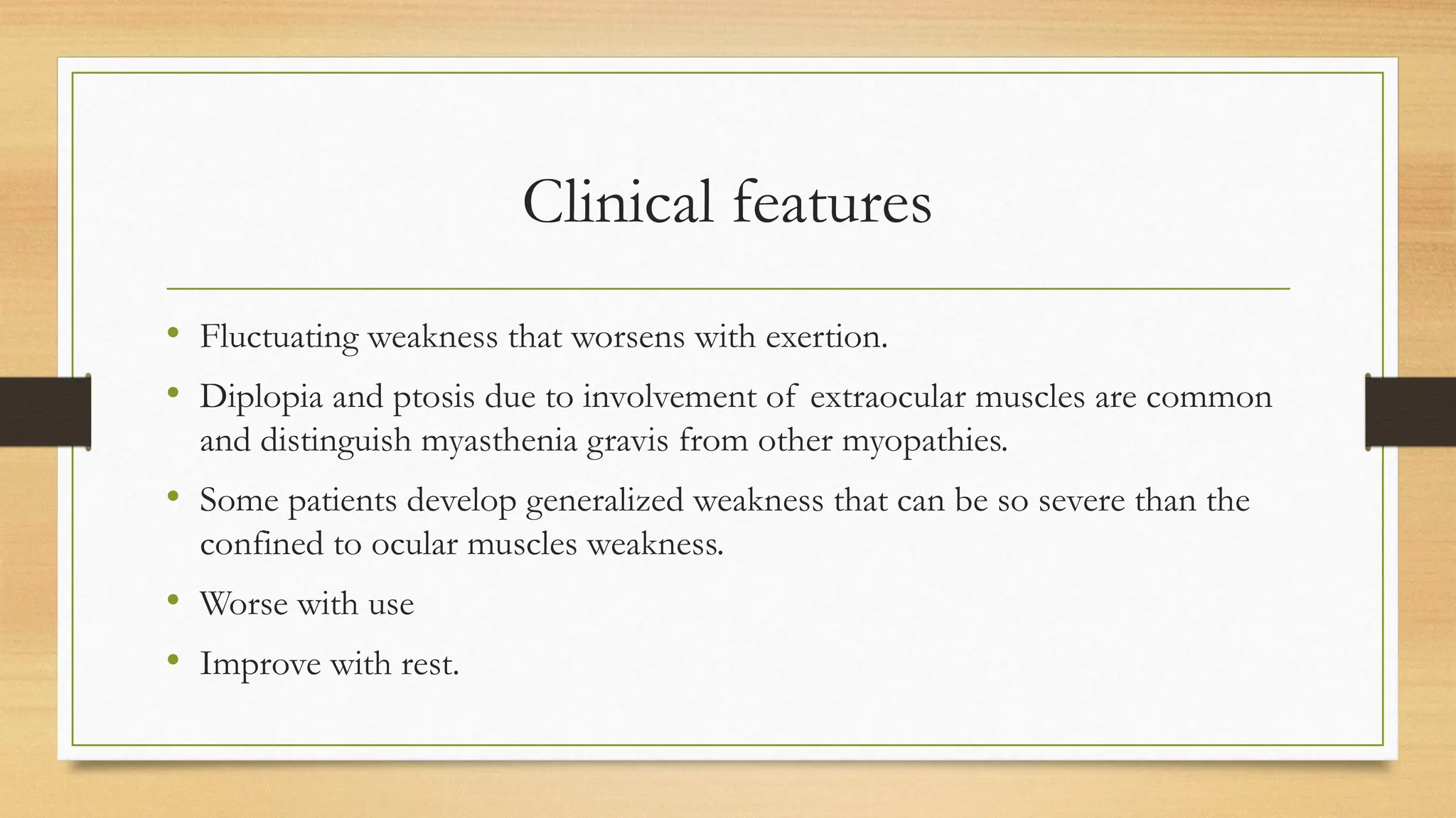 Myasthenia gravis.pptx It gives the basic outline about tha myasthenia ...