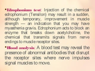Myasthenia gravis yashwant kumar | PPT