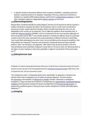 Myasthenia gravis 2 | PDF