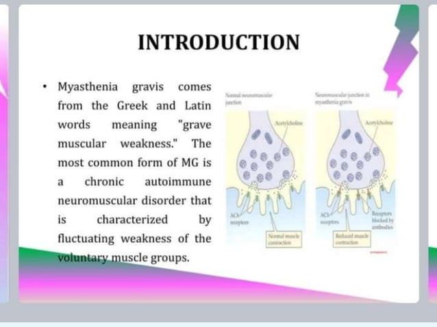 myasthenia gravis and lambert eaton syndrome.pptx | Diseases and Conditions | Medical Health