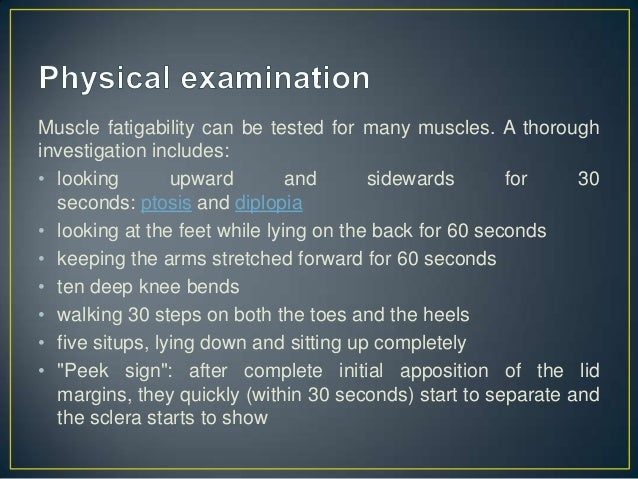 Myasthenia gravis for students part two