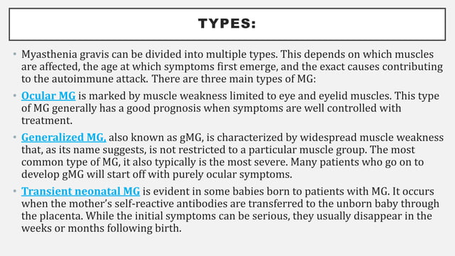 Myasthenia Gravis G.Hemaharshini.pptxnnn | PPT