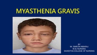 Myasthenia gravis ppt | PPT