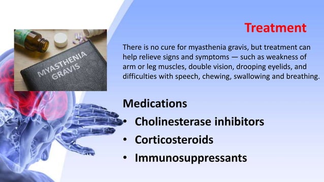 myasthenia gravis ppt.pptx | Brain and Nervous System Disorders ...