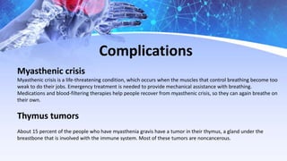 myasthenia gravis ppt.pptx | Brain and Nervous System Disorders ...