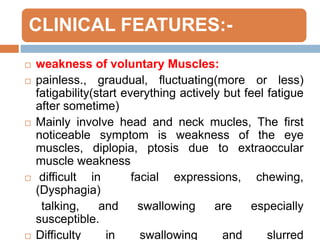 Myasthenia + gullian bare syn | PPTX