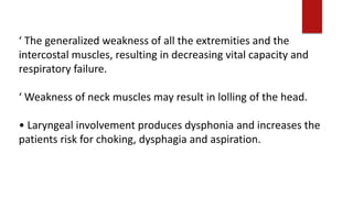 Myasthenia gravis - medical information | PPTX
