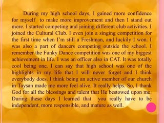 My autobiography | PPTX