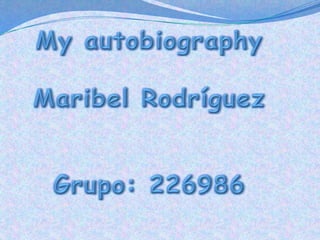 My autobiography... | PPTX