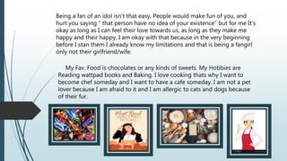 My Autobiography | PPT