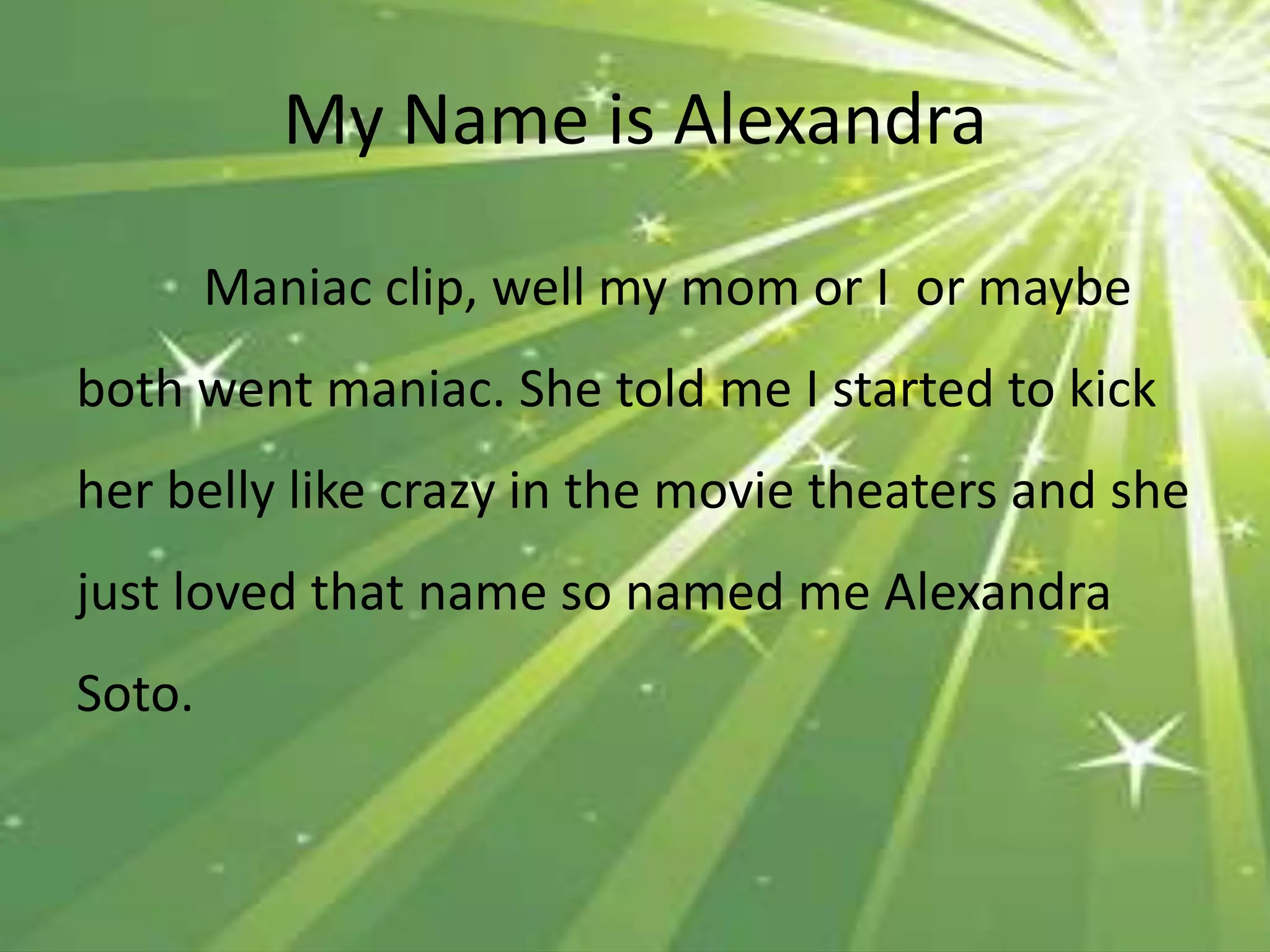 My Autobiography Para Slideshare | PPTX