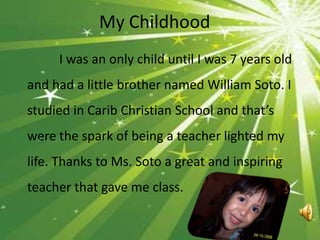 My Autobiography Para Slideshare | PPTX