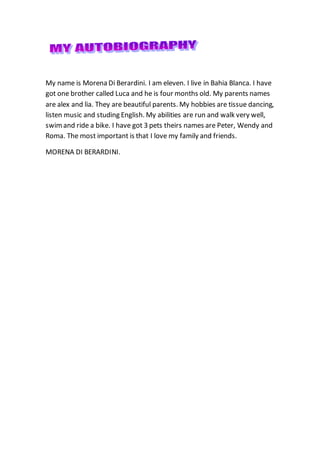 My autography | DOCX