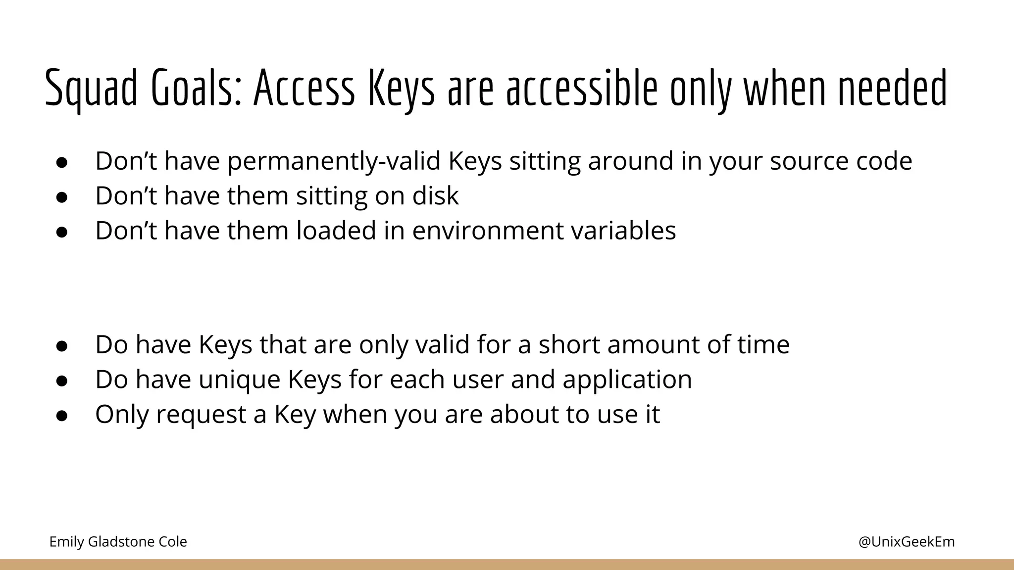 My AWS Access Key Nightmares... and Solutions | PPT | Free Download