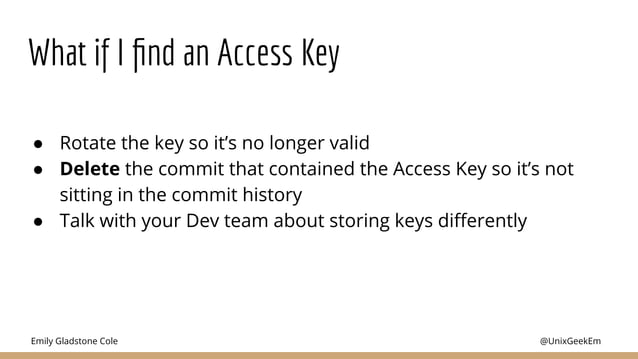 My AWS Access Key Nightmares... and Solutions | PPT | Free Download