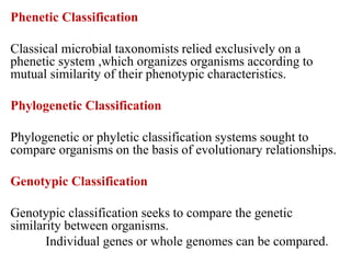 Bacterial Taxonomy | PPTX