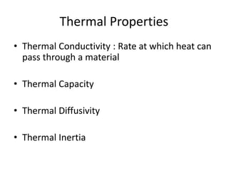 overview thermal remote sensing | PPTX