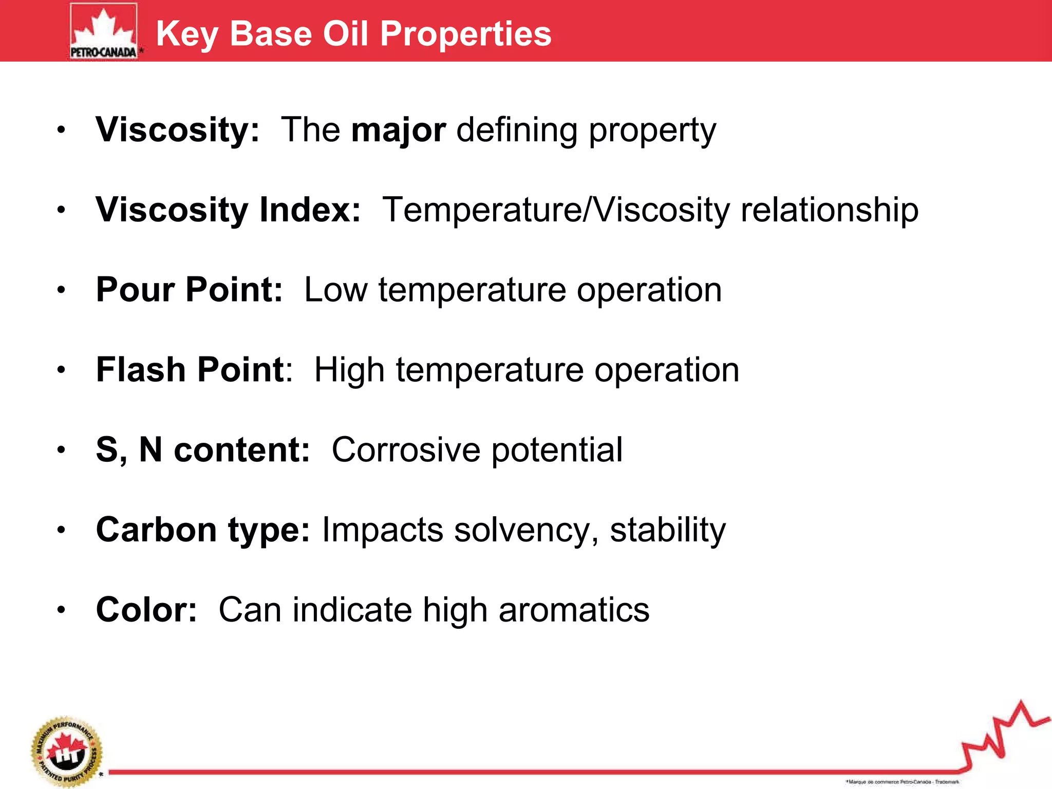 My Base Oil And Fundamentals Basic | PPT