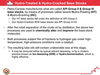 My Base Oil And Fundamentals Basic | PPT