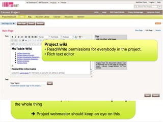 Project Collaboration with Alfresco Share | PPT | Internet | Computing